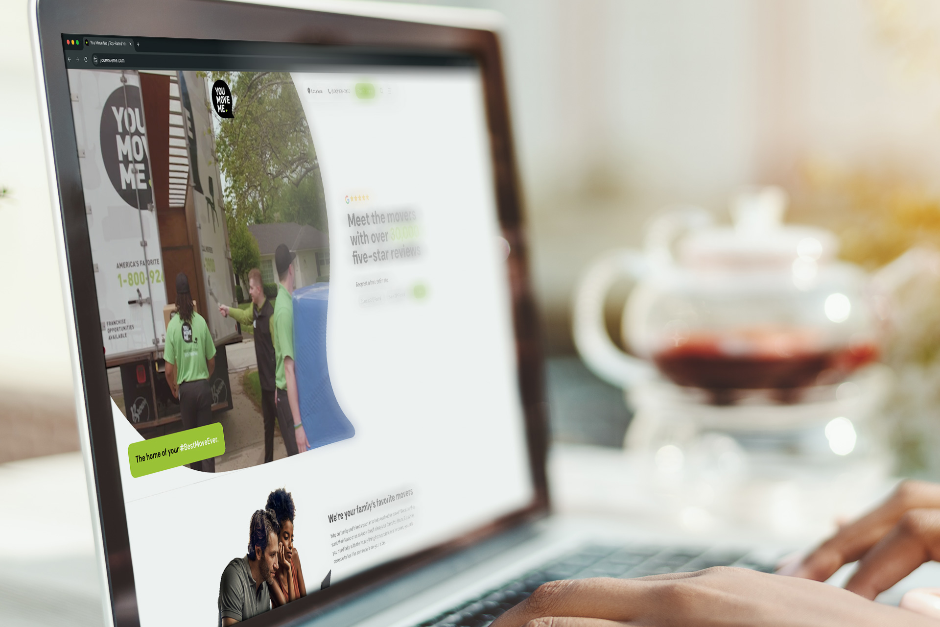 You Move Me Website | SEO & Web Design Case Study